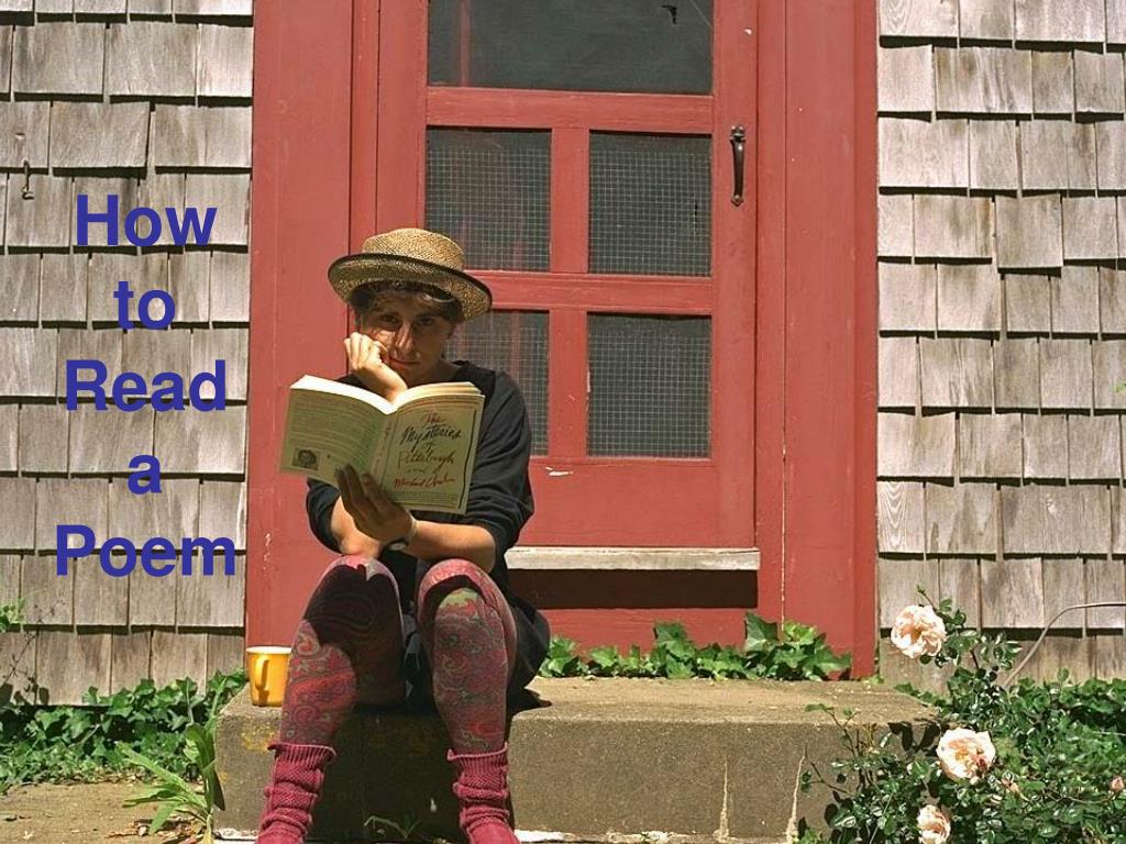 PPT - How to Read a Poem PowerPoint Presentation, free download - ID ...