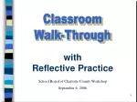 PPT - Classroom Walk Throughs PowerPoint Presentation, free download ...