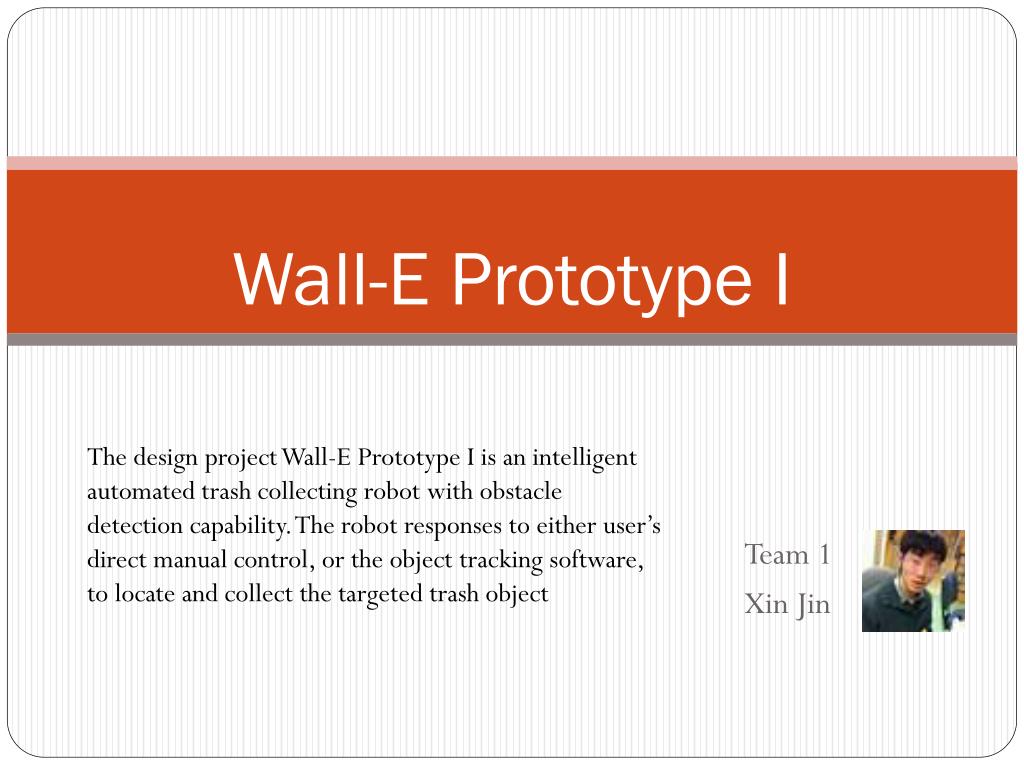 PPT - Intelligent Trash Collecting Robot Prototype - Wall-E Prototype I ...
