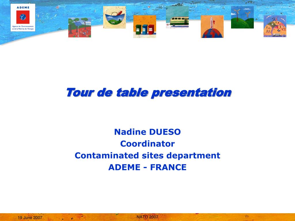 PPT - Tour de table presentation PowerPoint Presentation, free download ...