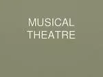 PPT - Musical Theatre History PowerPoint Presentation, free download ...