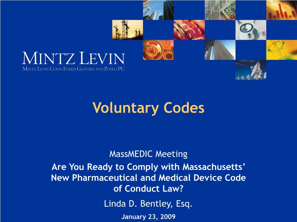 PPT - Voluntary Codes PowerPoint Presentation, free download - ID:6235773