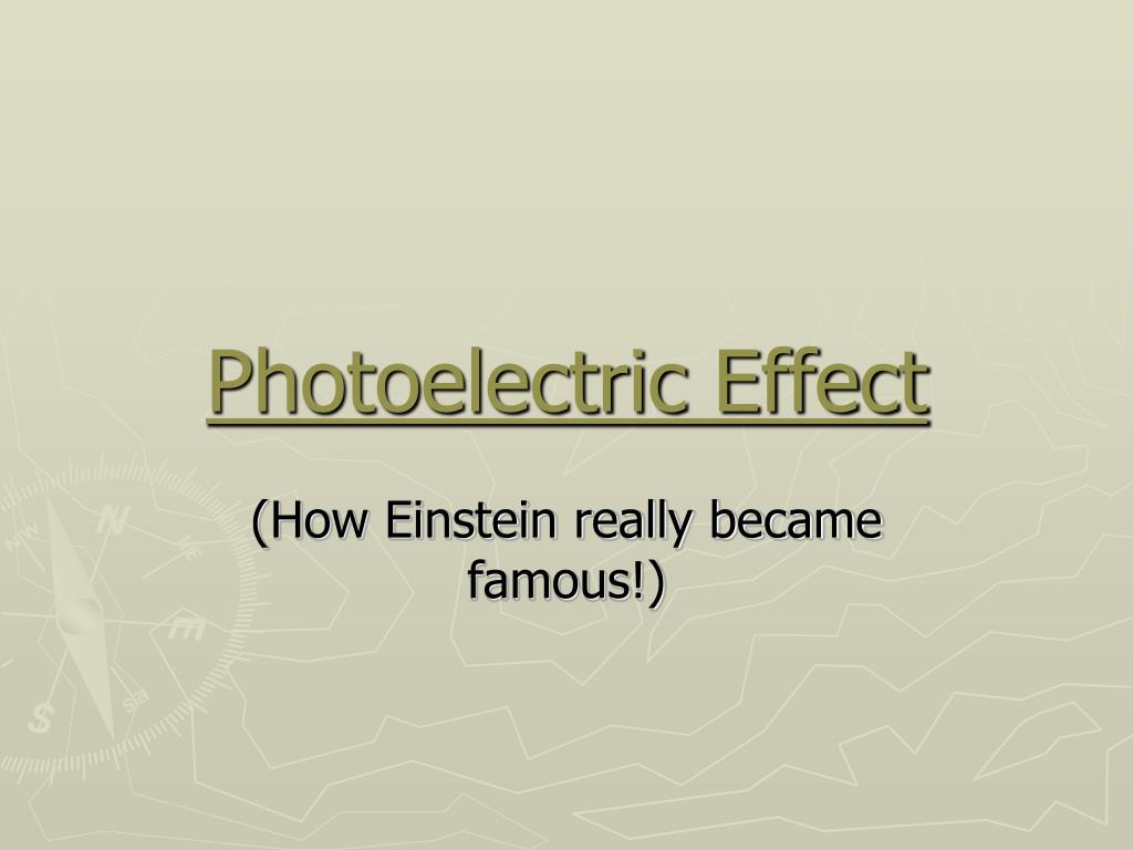 PPT - Photoelectric Effect PowerPoint Presentation, free download - ID ...