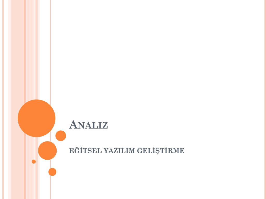 PPT - Analiz PowerPoint Presentation, free download - ID:6241363