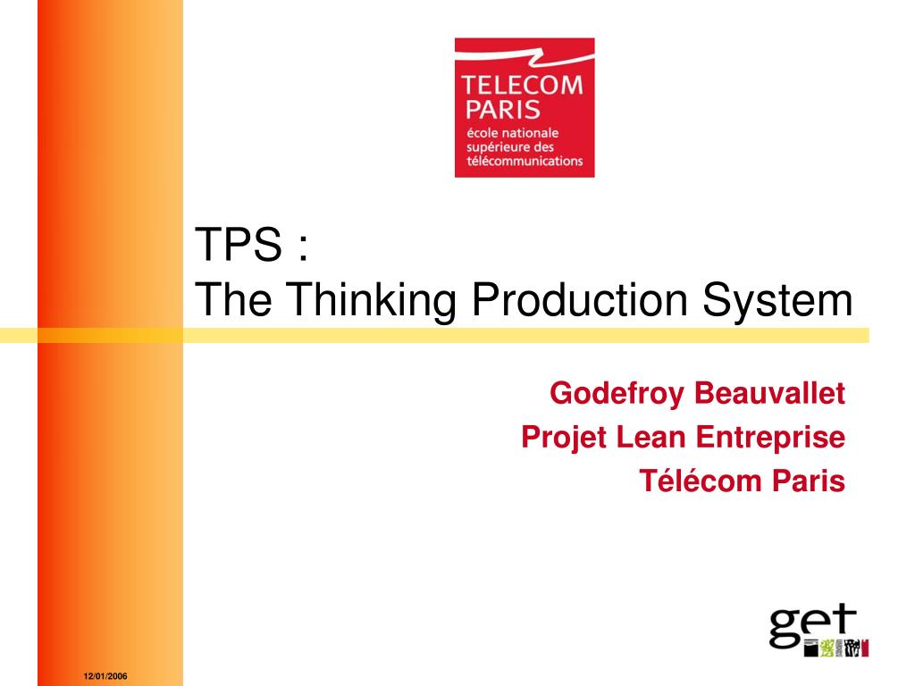 PPT - TPS : The Thinking Production System PowerPoint Presentation ...