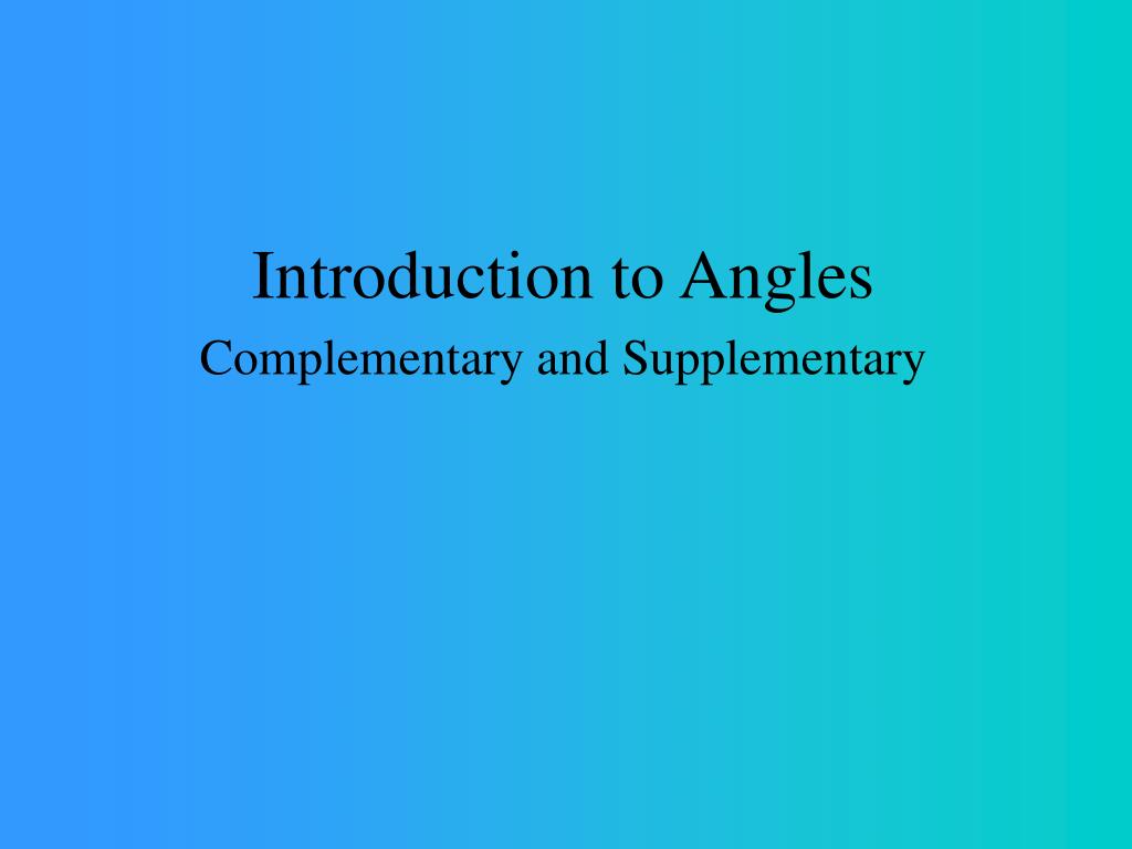 PPT - Introduction to Angles PowerPoint Presentation, free download ...
