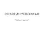 PPT - Observation Techniques and Tools PowerPoint Presentation, free ...