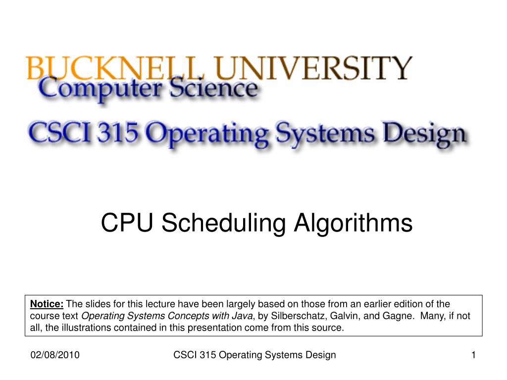 Ppt Cpu Scheduling Algorithms Powerpoint Presentation Free Download Id6249455