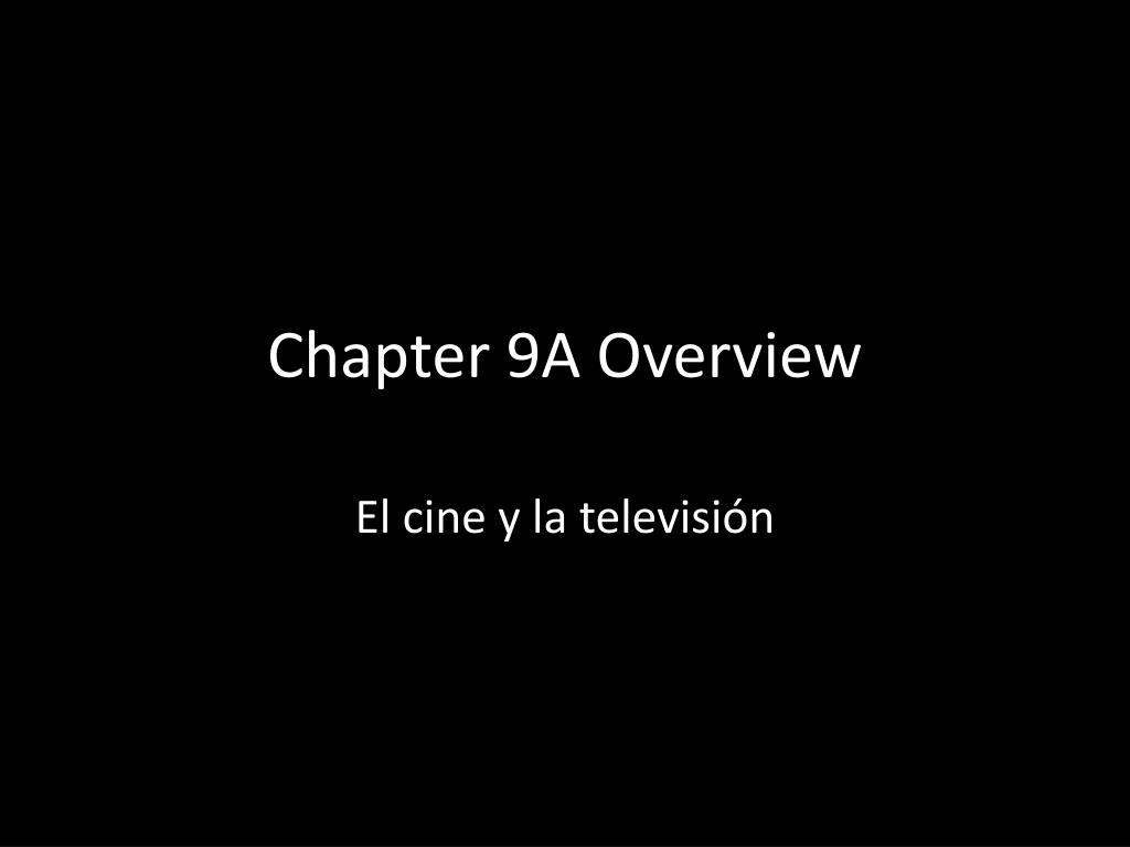 PPT - Chapter 9A Overview PowerPoint Presentation, free download - ID ...