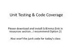 PPT - Code coverage criteria PowerPoint Presentation, free download ...