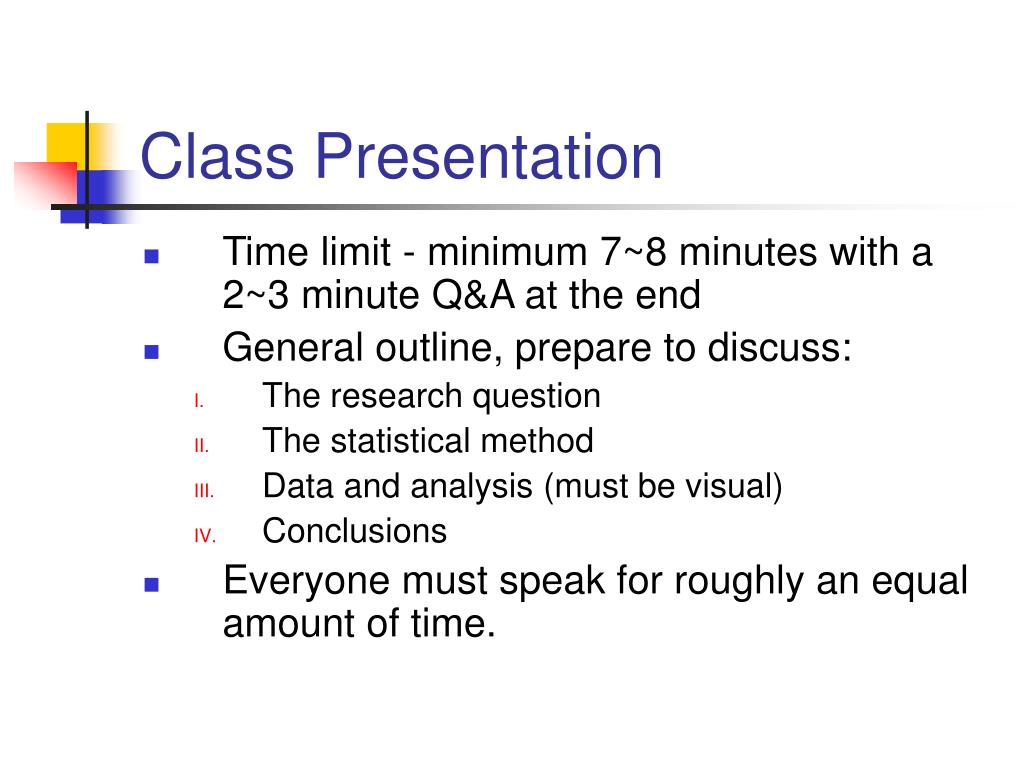 PPT - Class Presentation PowerPoint Presentation, free download - ID ...