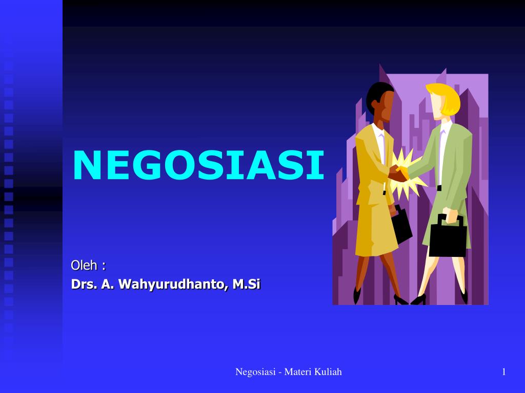 PPT - NEGOSIASI PowerPoint Presentation, free download - ID:6256033