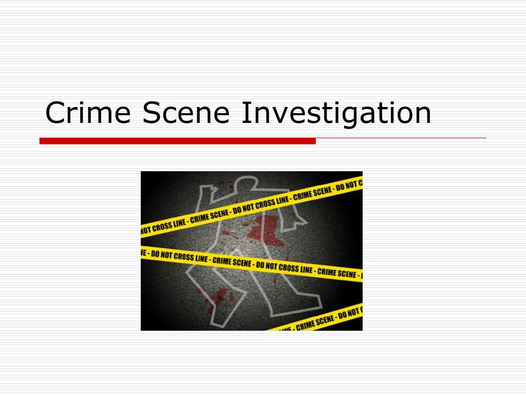 PPT - Crime Scene Investigation PowerPoint Presentation, free download ...