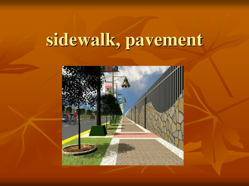 PPT - sidewalk, pavement PowerPoint Presentation, free download - ID ...