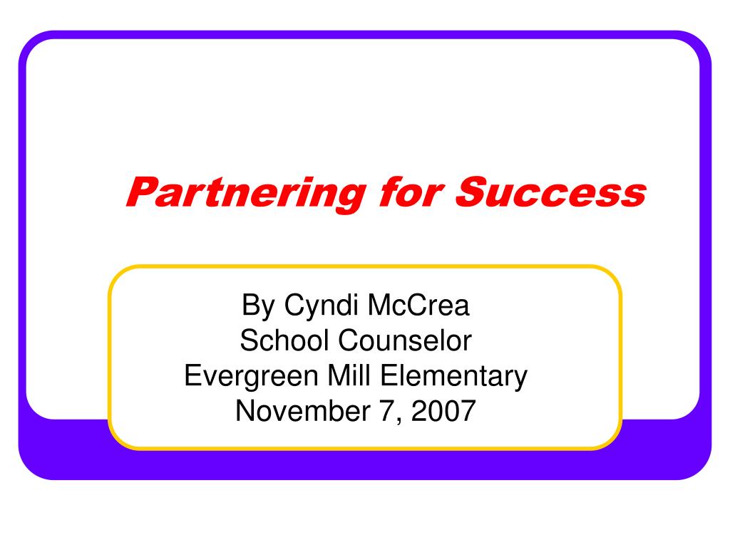 PPT - Partnering for Success PowerPoint Presentation, free download ...