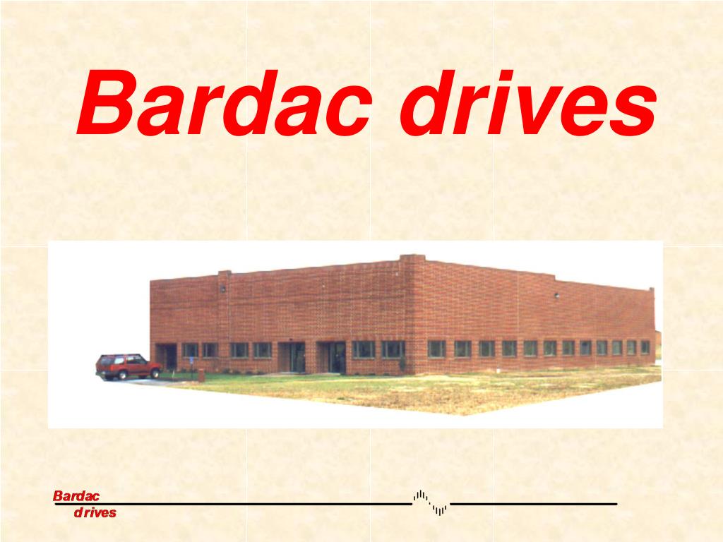 PPT - Bardac drives PowerPoint Presentation, free download - ID:6266217