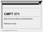 PPT - CMPT 371 Data Communications and Networking Chapter 1 Introduction PowerPoint Presentation ...