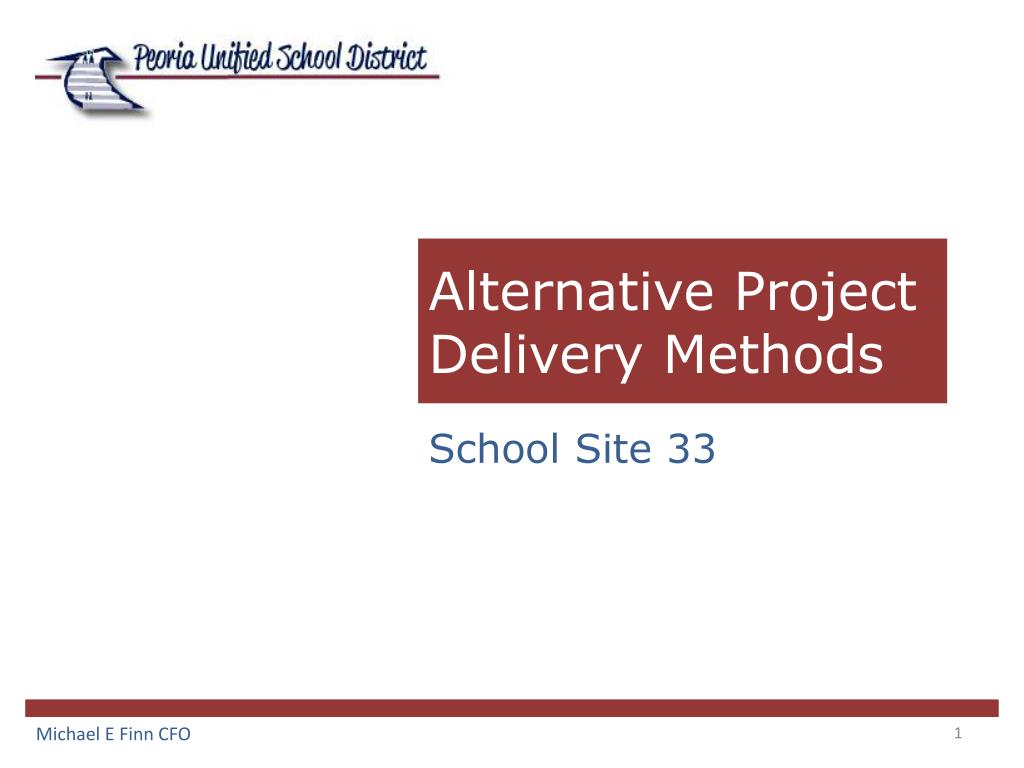 PPT - Alternative Project Delivery Methods PowerPoint Presentation ...