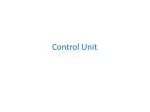 PPT - Microprogrammed Control Unit PowerPoint Presentation, free ...
