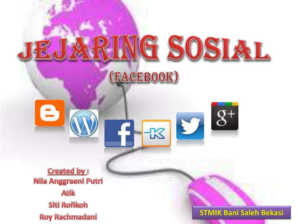 PPT - JEJARING SOSIAL (FACEBOOK) PowerPoint Presentation, free download ...