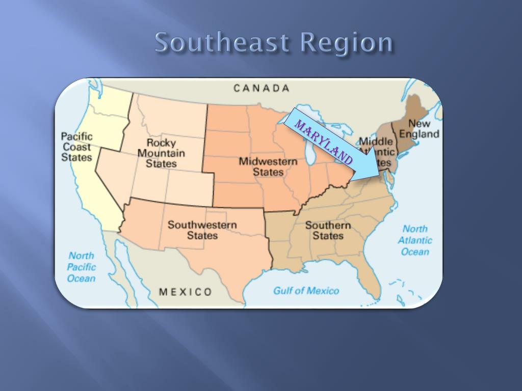 PPT - Southeast Region PowerPoint Presentation, free download - ID:6278603