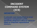 PPT - Incident Command System PowerPoint Presentation, free download ...