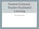 PPT - Module 4-B Rethinking Teacher-centered Instructional Methods ...