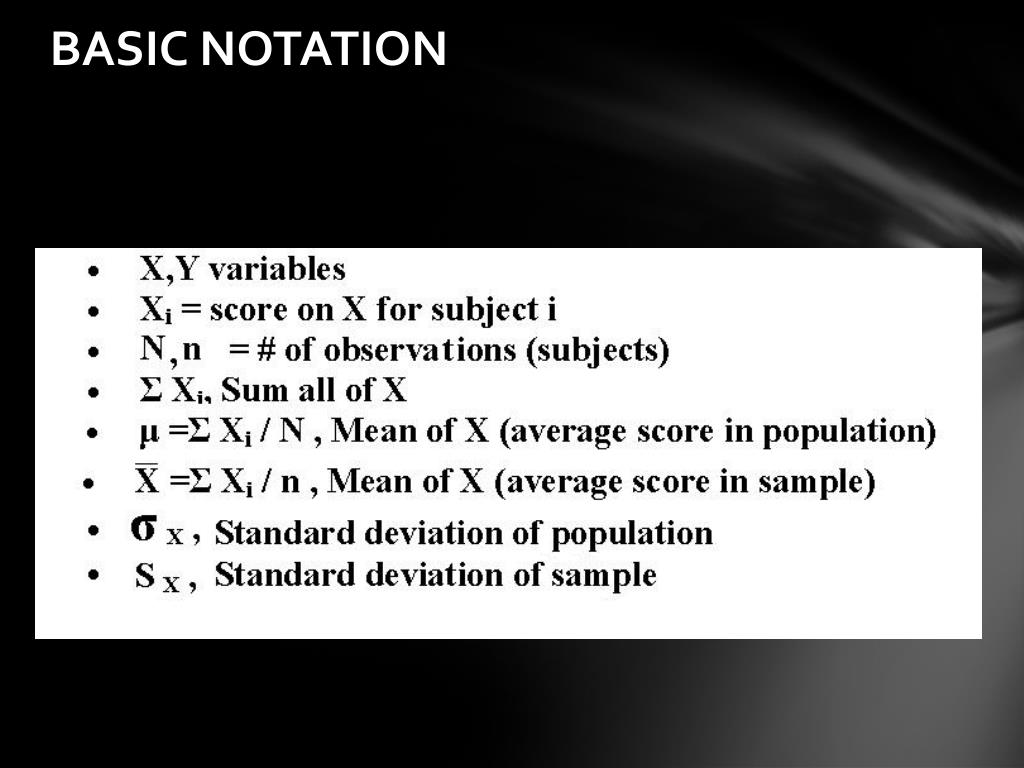 PPT - BASIC NOTATION PowerPoint Presentation, free download - ID:6286712