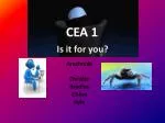 PPT - NASA CEA Tutorial PowerPoint Presentation, free download - ID:566196