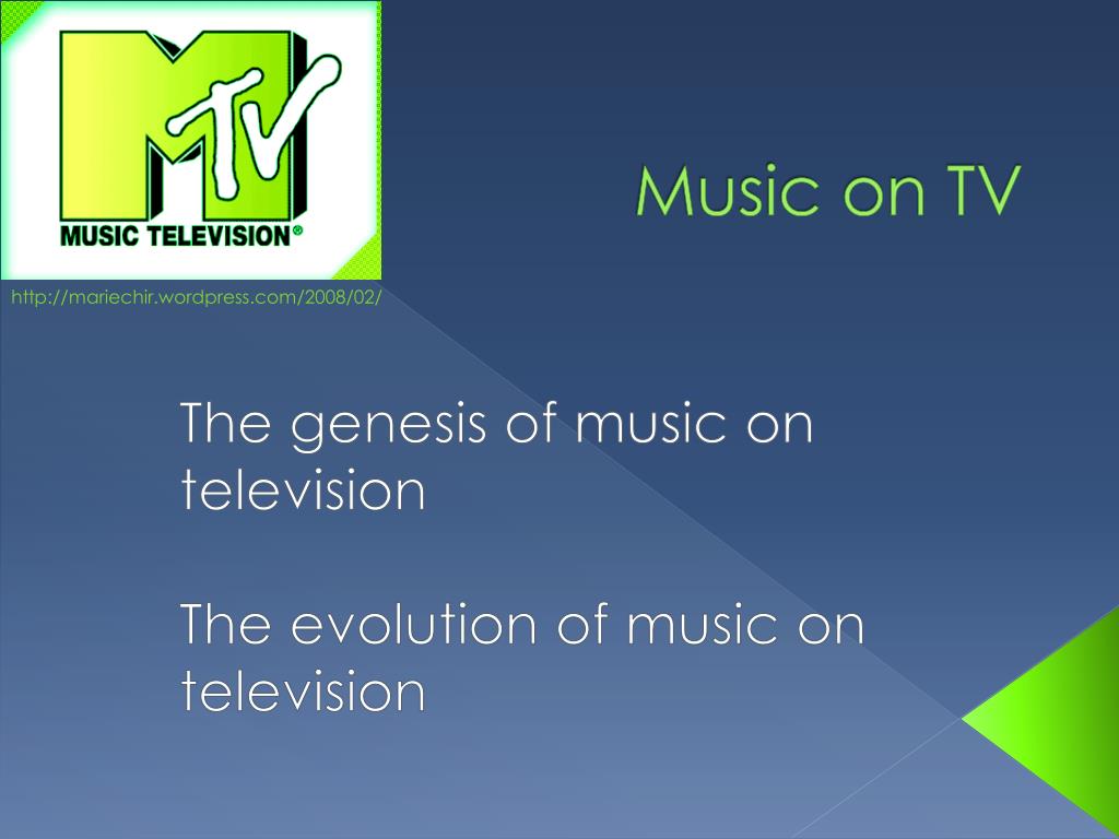 PPT - Music on TV PowerPoint Presentation, free download - ID:6295969