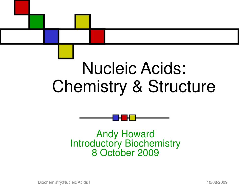 PPT - Nucleic Acids: Chemistry & Structure PowerPoint Presentation - ID ...