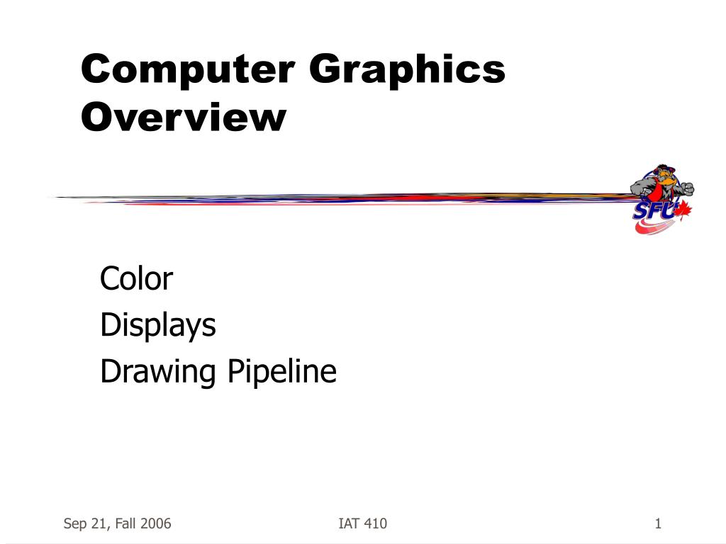 PPT - Computer Graphics Overview PowerPoint Presentation, free download ...