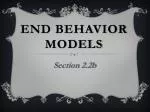 PPT - End Behavior of Functions PowerPoint Presentation, free download ...