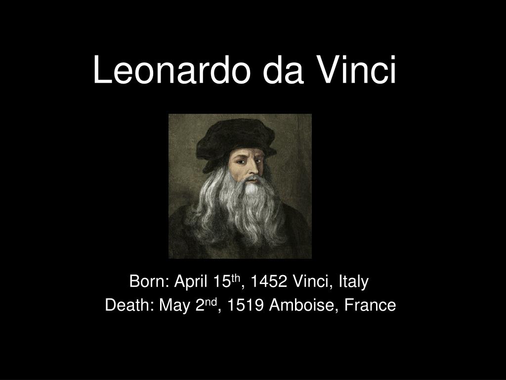 PPT - Leonardo da Vinci PowerPoint Presentation, free download - ID:6303246