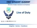 PPT - Line of Duty Death Benefits PowerPoint Presentation, free ...