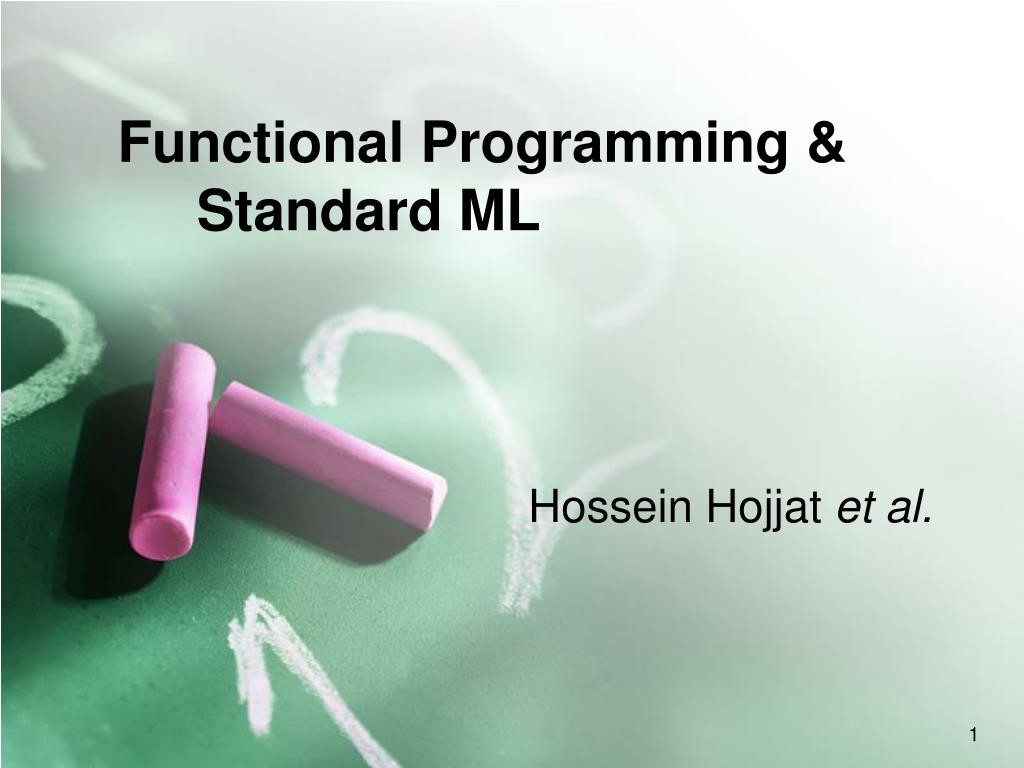 PPT - Functional Programming & Standard ML PowerPoint Presentation - ID ...