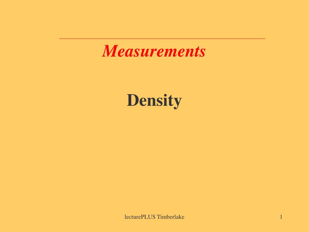PPT - Measurements PowerPoint Presentation, free download - ID:6304450
