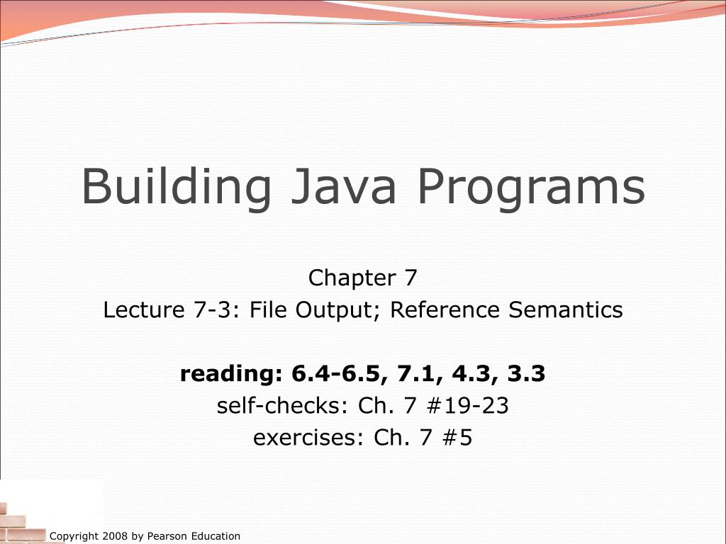 PPT - Building Java Programs PowerPoint Presentation, free download - ID:6305779