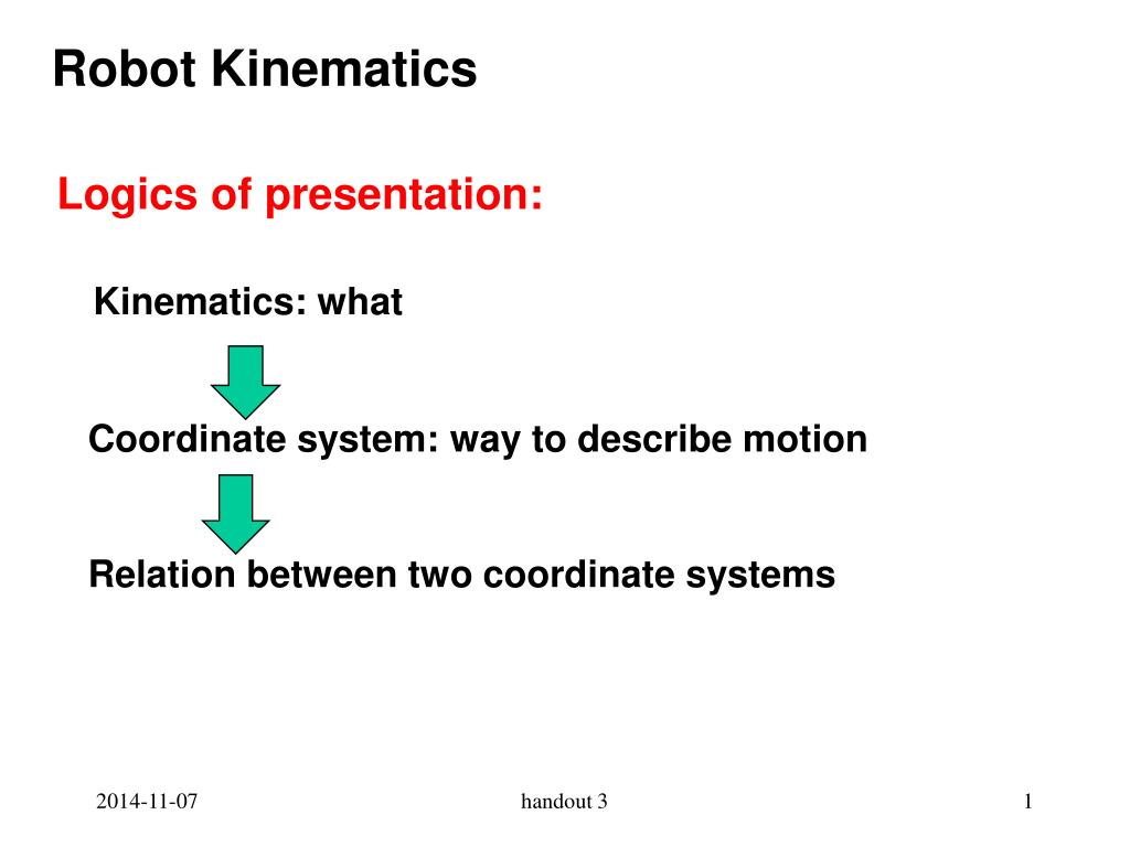 PPT - Robot Kinematics PowerPoint Presentation, free download - ID:6307264