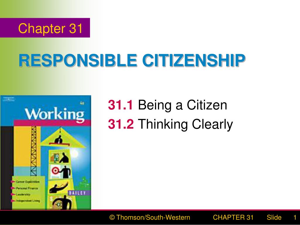 PPT - RESPONSIBLE CITIZENSHIP PowerPoint Presentation, free download ...
