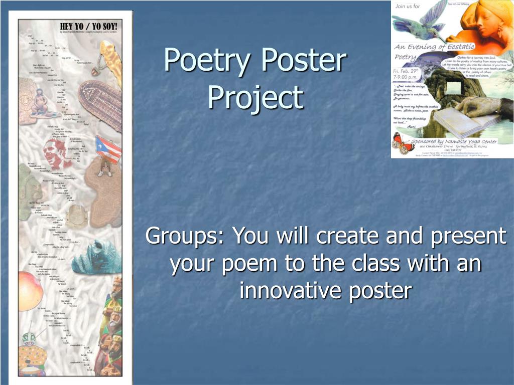 PPT - Poetry Poster Project PowerPoint Presentation, free download - ID ...
