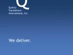 PPT - WFP Logistics, We Deliver PowerPoint Presentation, free download ...