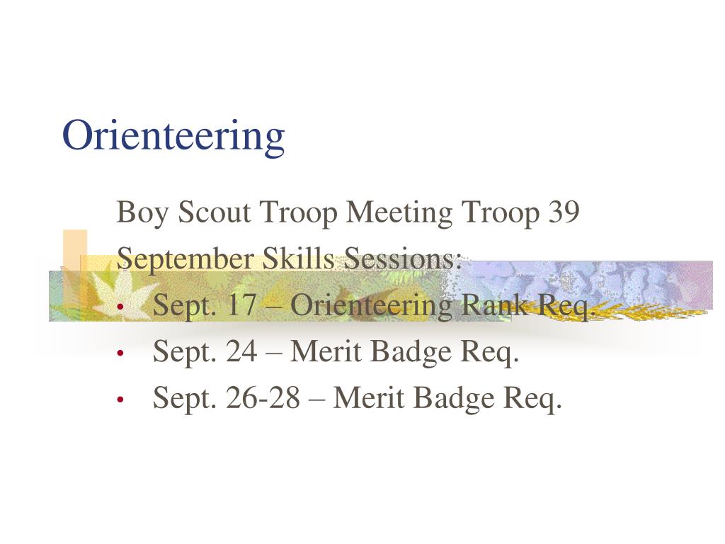 PPT - Orienteering PowerPoint Presentation, free download - ID:6310556