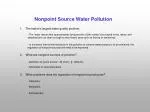 PPT - Nonpoint source vs. Point source pollution PowerPoint ...