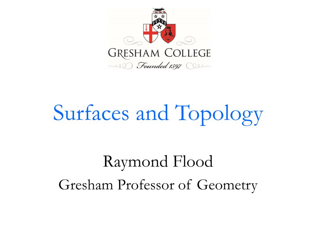 PPT - Surfaces and Topology PowerPoint Presentation, free download - ID ...