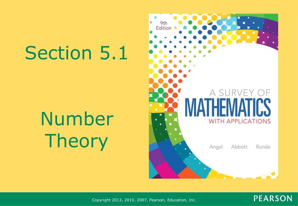 PPT - Section 5.1 Number Theory PowerPoint Presentation, free download ...