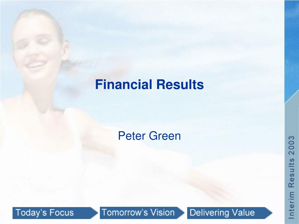 PPT - Growth and Financial Performance Report by Peter Green PowerPoint ...