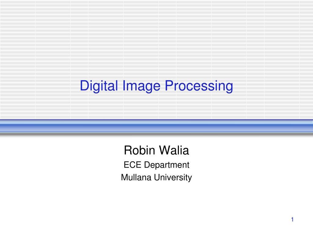 PPT - Digital Image Processing PowerPoint Presentation, free download ...