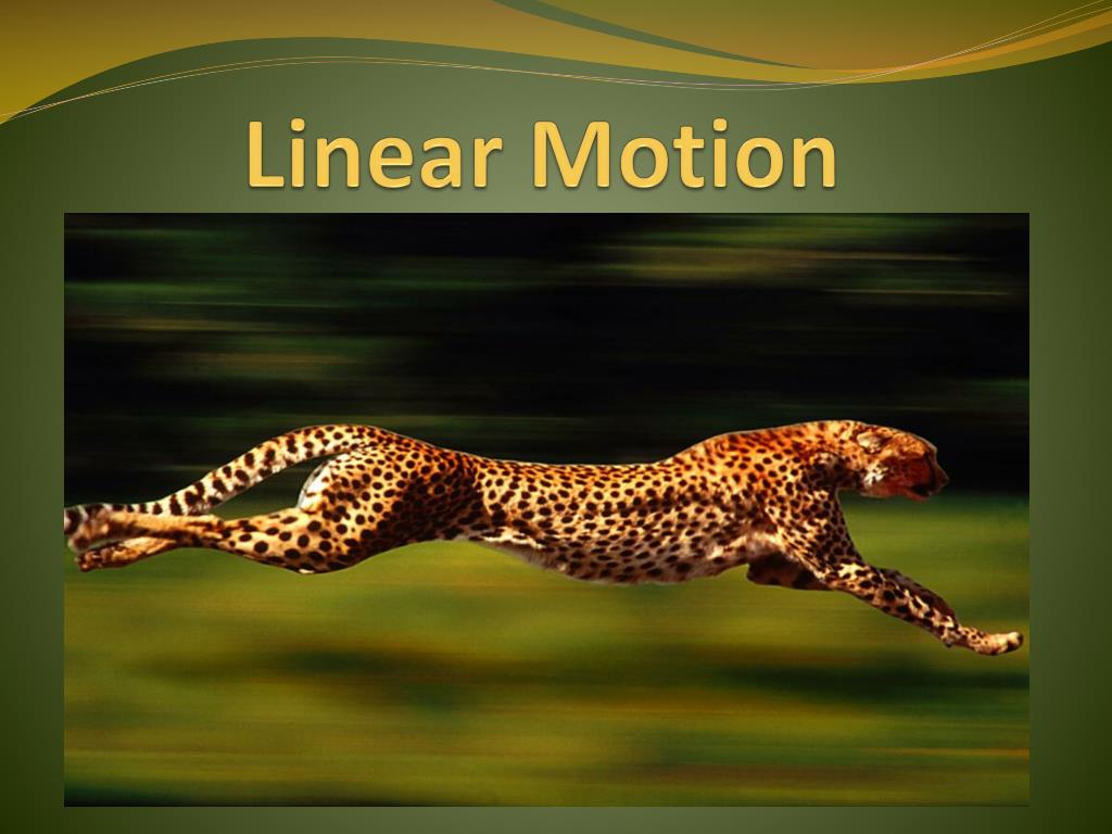 PPT - Linear Motion PowerPoint Presentation, free download - ID:6321405