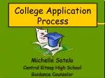 PPT - College Application Process PowerPoint Presentation, free ...